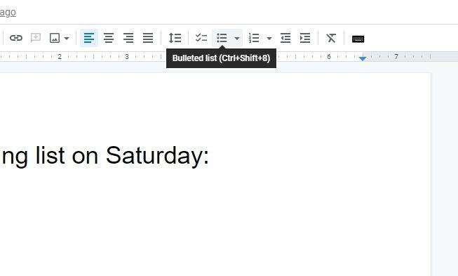 How To Insert Bullet Points List In Google Docs Vegadocs