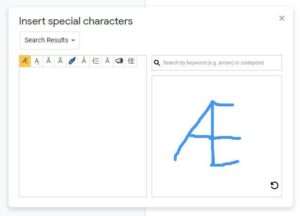 How to Insert Any Symbols on Google Docs By Drawing It