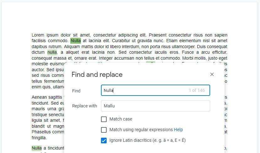 How To Find Replace Specific Words On Google Docs Vegadocs