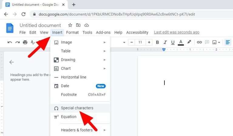 How to Insert Any Symbols on Google Docs By Drawing It
