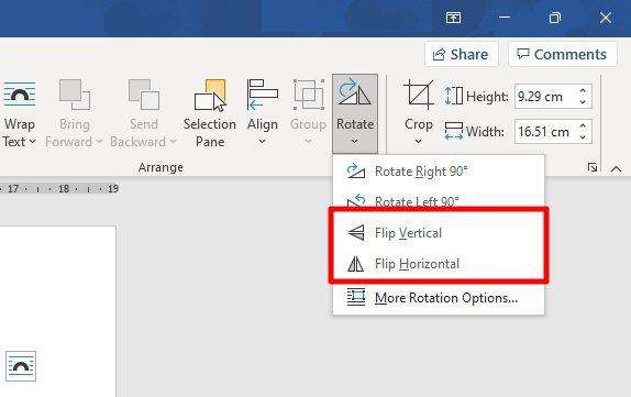 How To Flip An Image In Microsoft Word Vegadocs