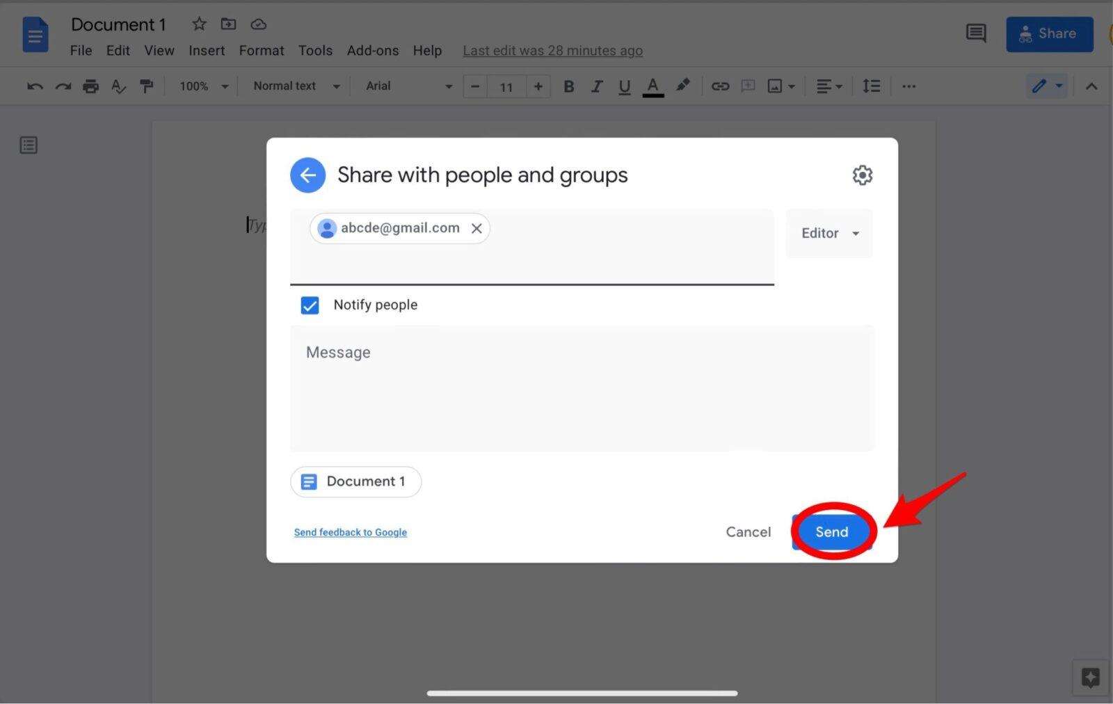 How to Share Google Docs - Vegadocs
