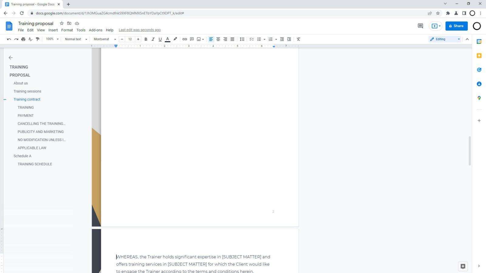How to Add a Blank Page on Google Docs - Vegadocs