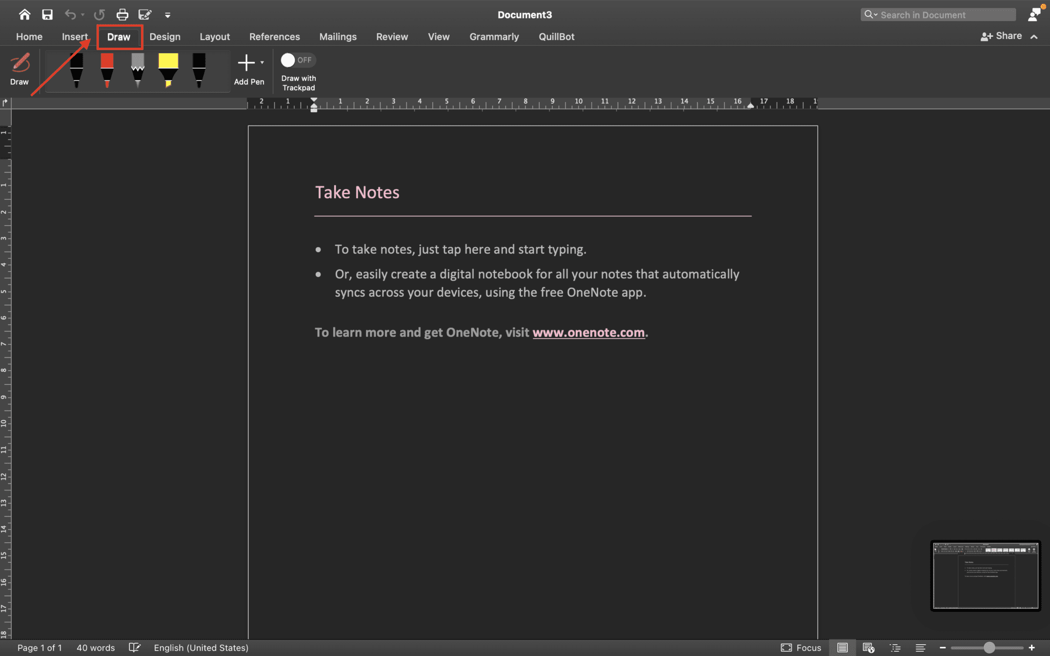 How to Draw Your Custom Drawing on Microsoft Word