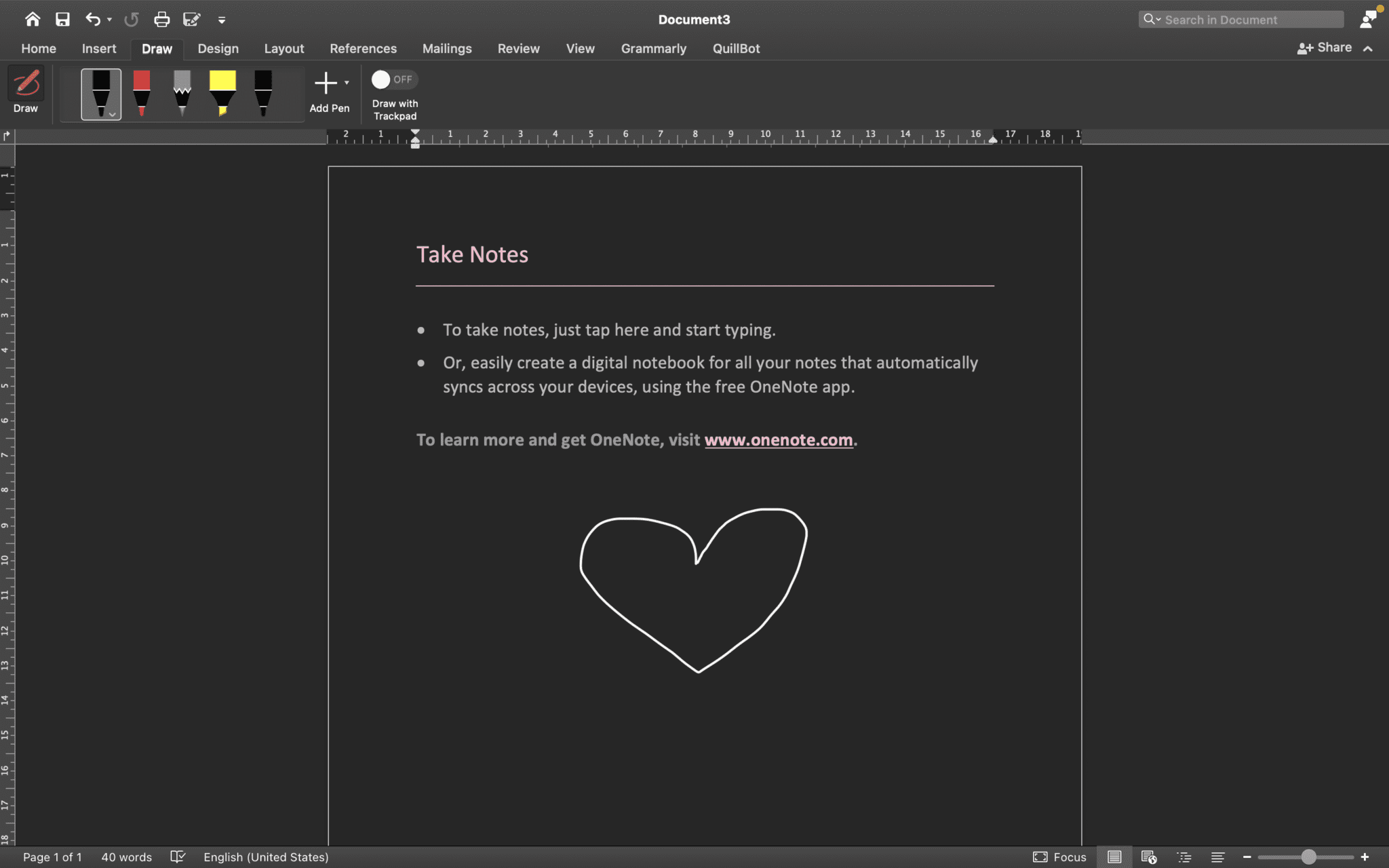 How to Draw Your Custom Drawing on Microsoft Word