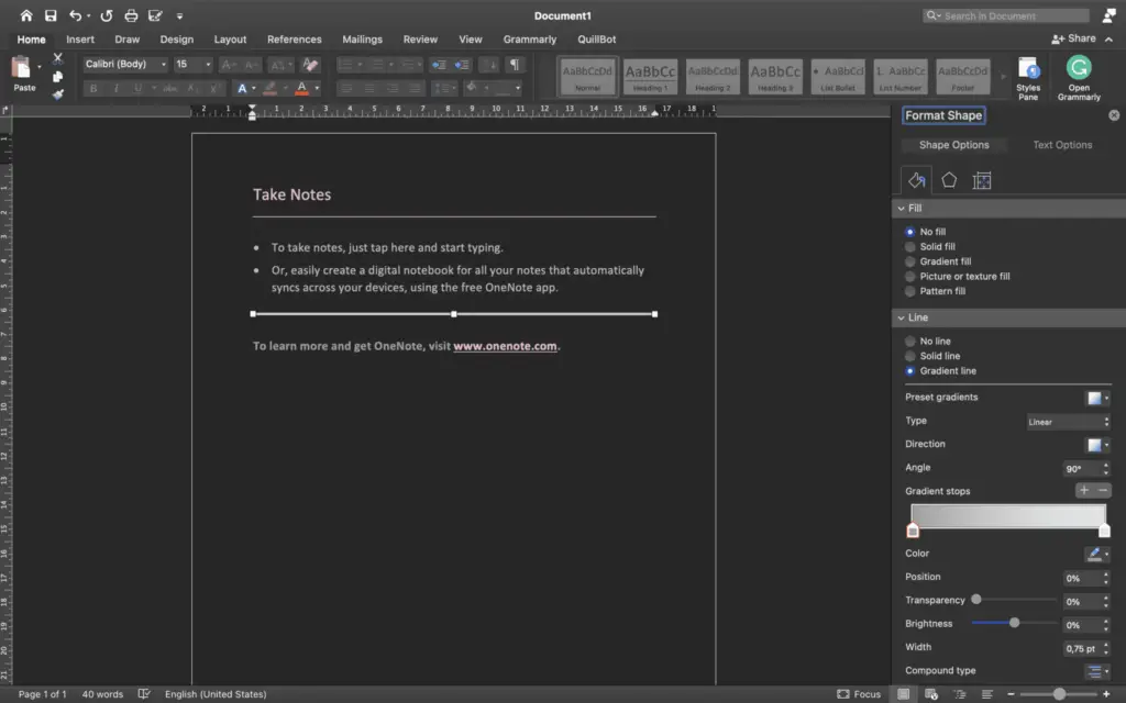 2 Simple Ways To Insert A Straight Line In Microsoft Word