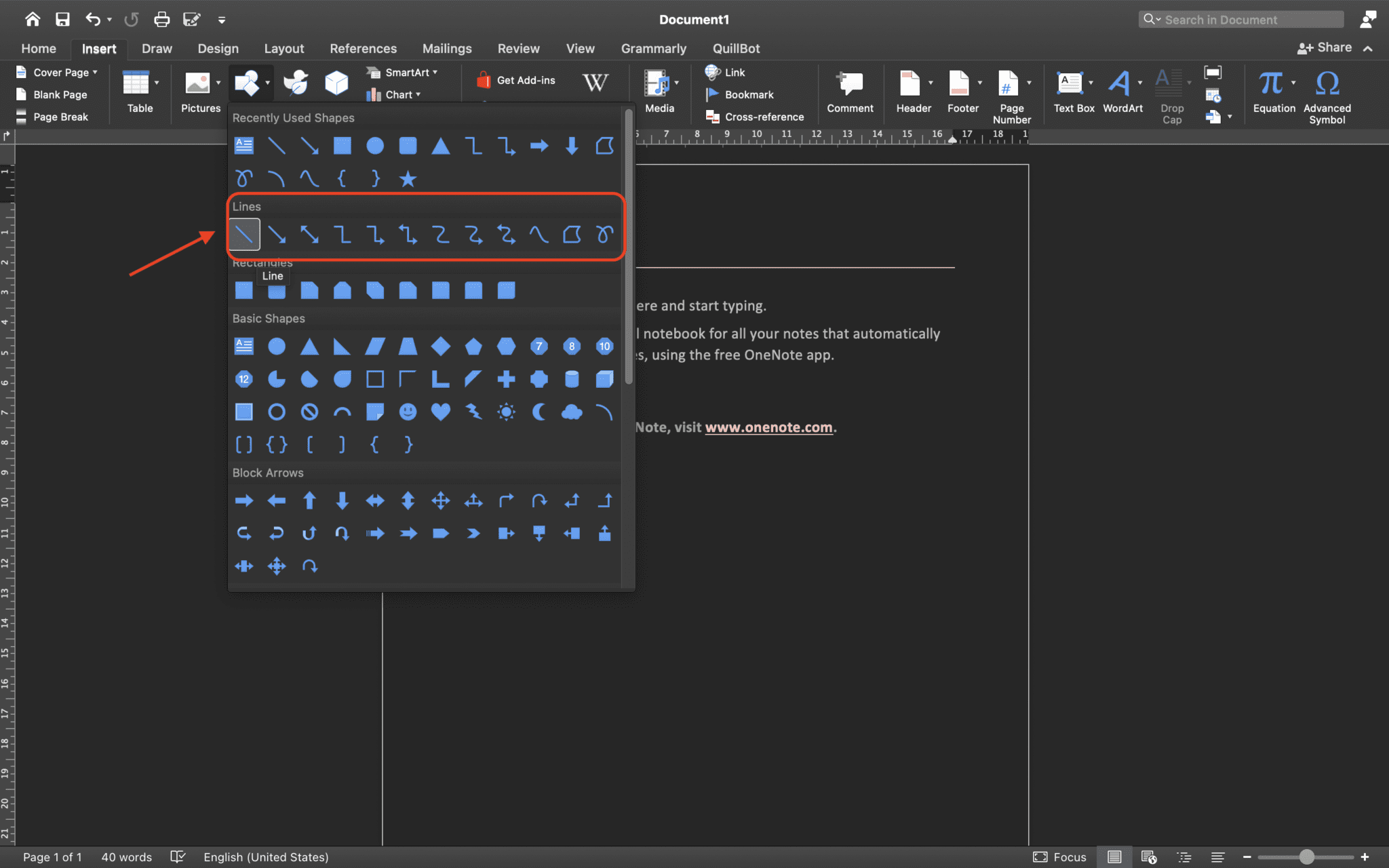 2 Simple Ways to Insert a Straight Line in Microsoft Word