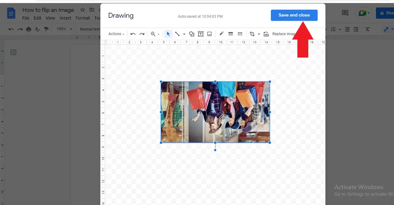 How To Flip An Image In Google Docs - Vegadocs