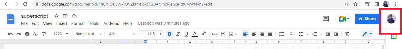 How to Make Superscript in Google Docs - Vegadocs