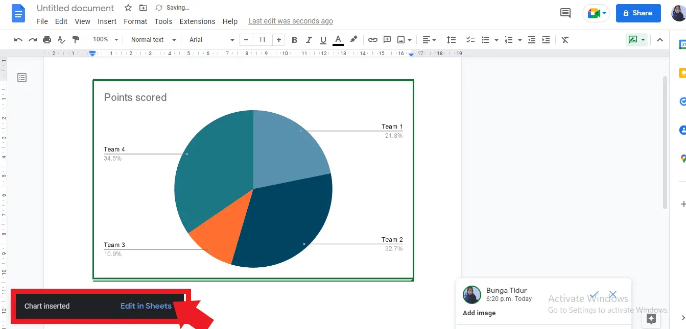 How To Make a Graph On Google Docs - Vegadocs