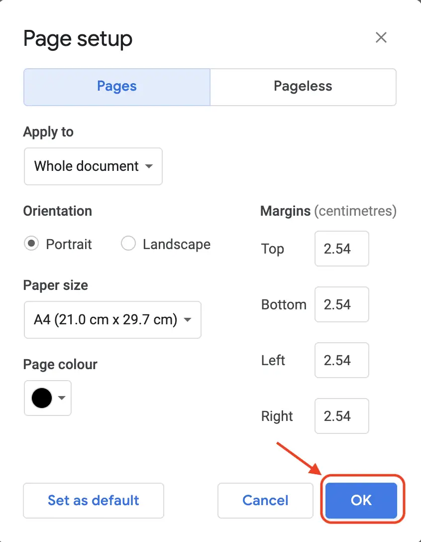 How To Change Background Colors on Google Docs - Vegadocs