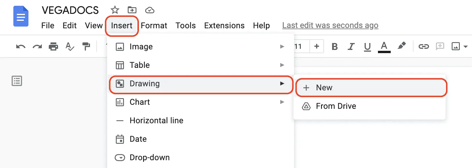 How to Insert Text Box in Google Docs - Vegadocs