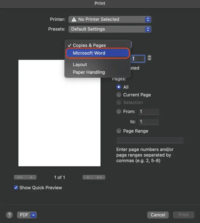How To Print Double-Sided On Microsoft Word Mac - Vegadocs