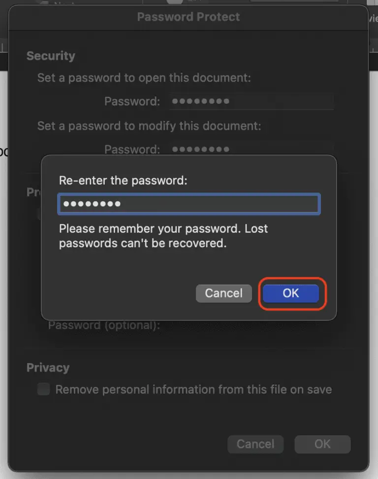 How to Password Protect a Word Document - Vegadocs