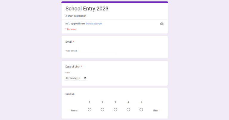 How to Make a Questionnaire on Google Forms - Vegadocs