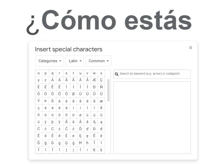 How To Type Spanish Accent Marks In Google Docs Vegadocs