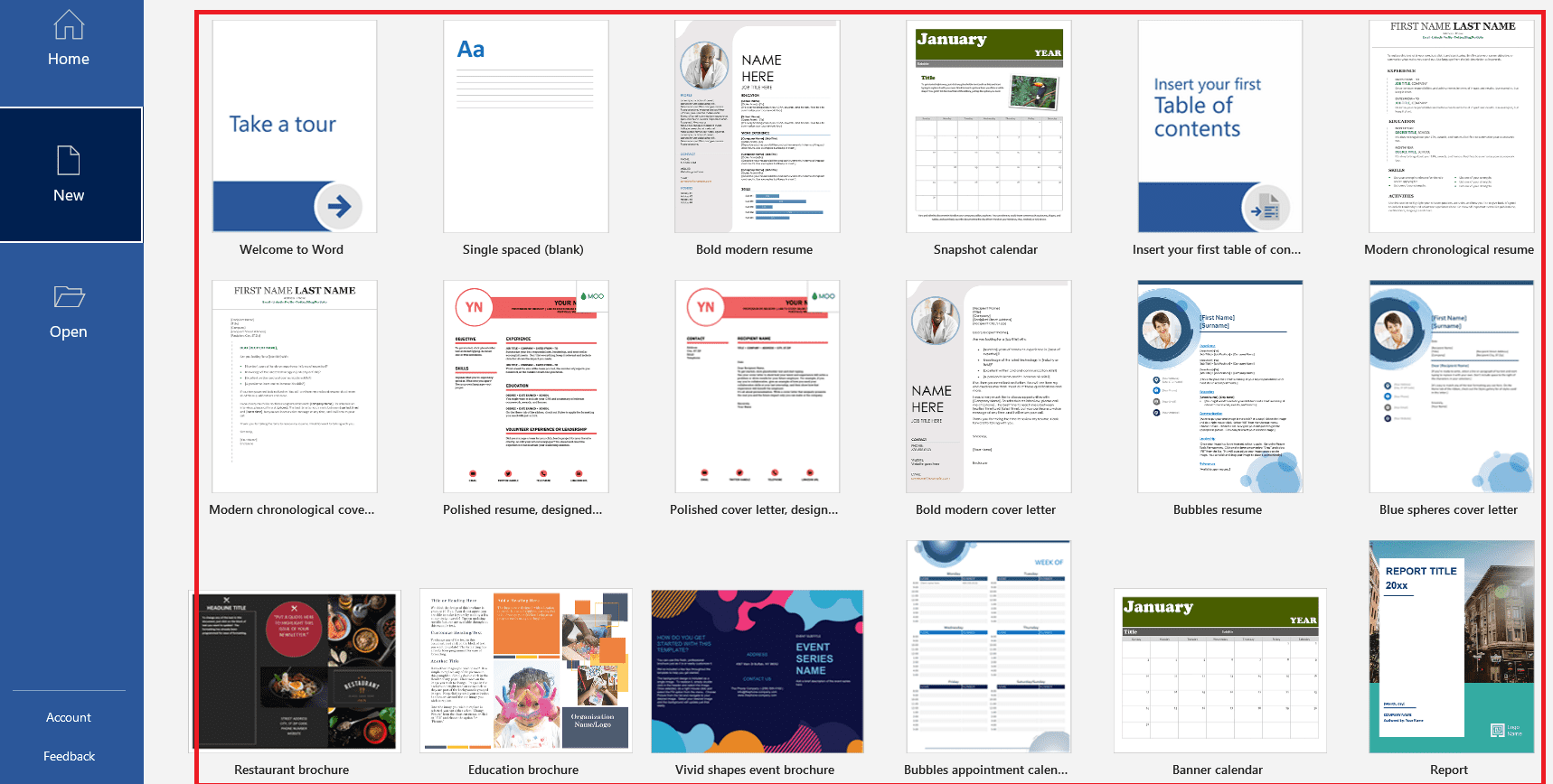 How to Create a Calender in Microsoft Word 2021 Using Templates - Vegadocs