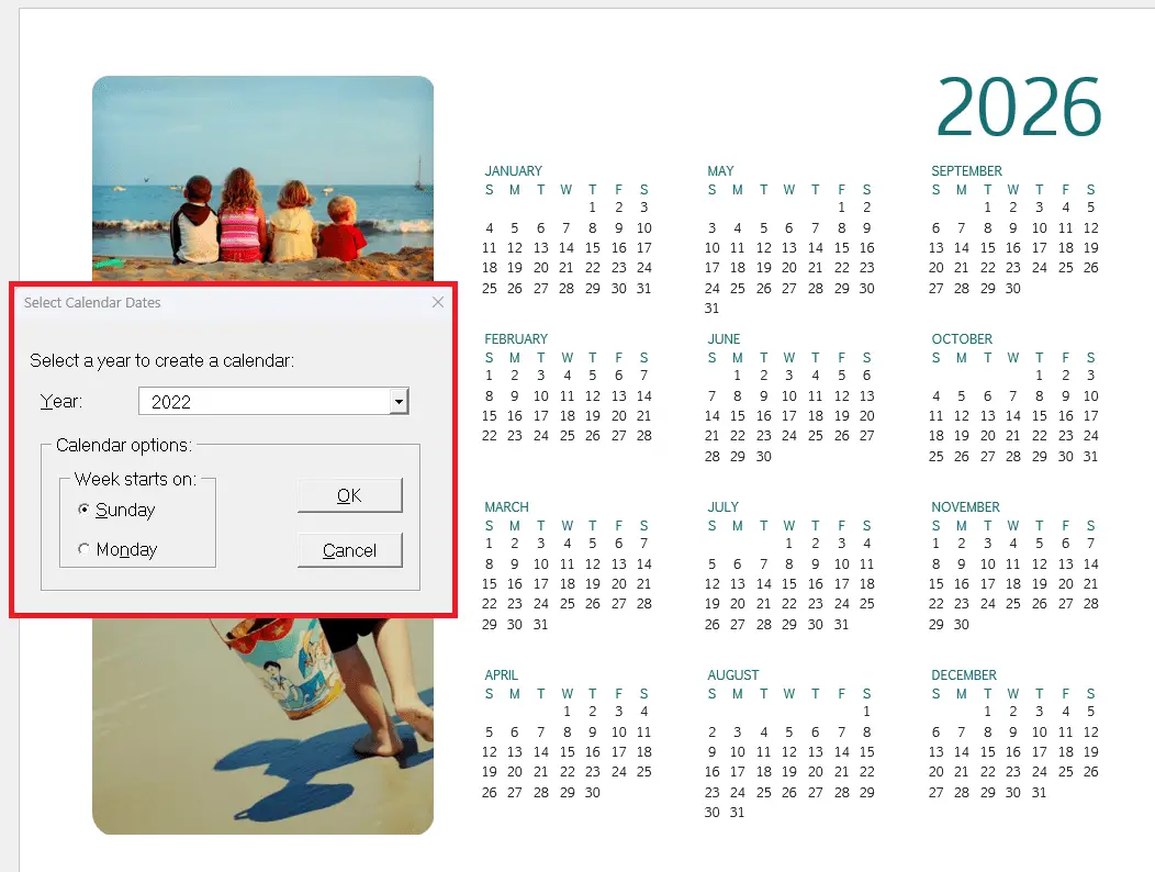How to Create a Calender in Microsoft Word 2021 Using Templates - Vegadocs