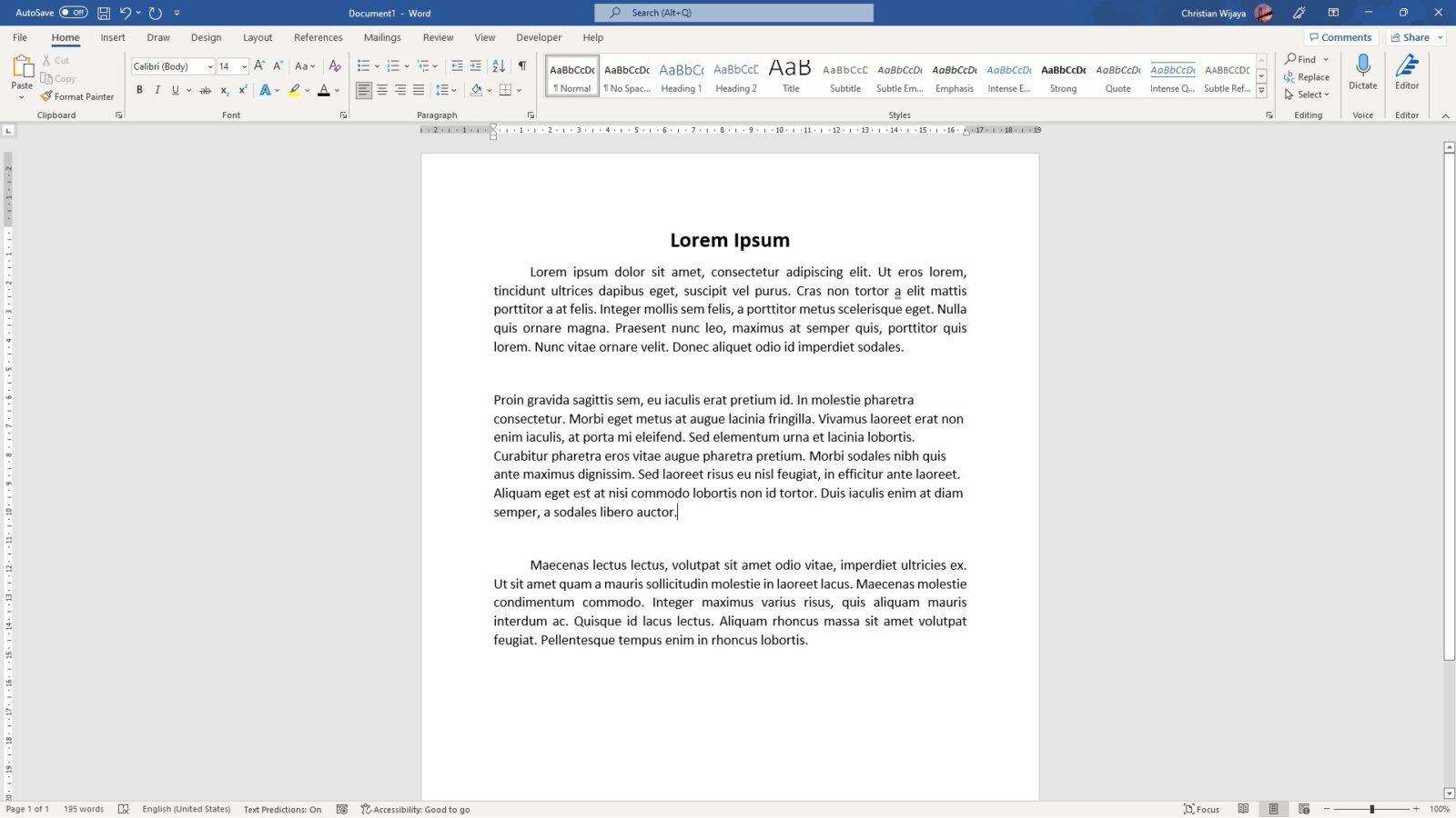 How to Clear Text Formatting in Word Document (3 Methods)