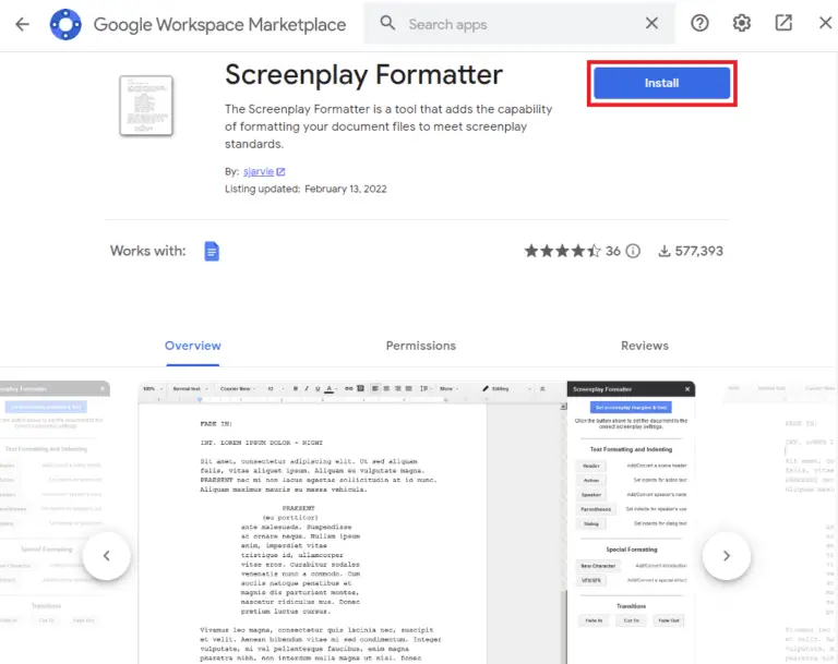 How to Do Movie Screenplay Formatting in Google Docs - Vegadocs