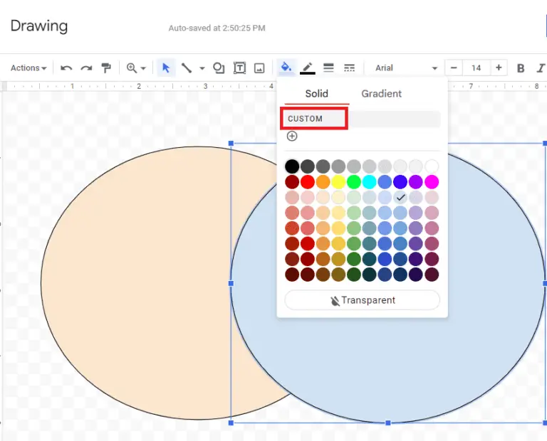 How to Create and Design Venn Diagrams in Google Docs - Vegadocs