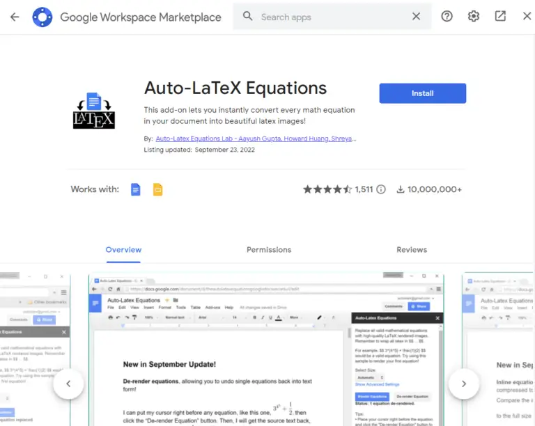 How to Incorporate LaTeX into Google Docs - Vegadocs
