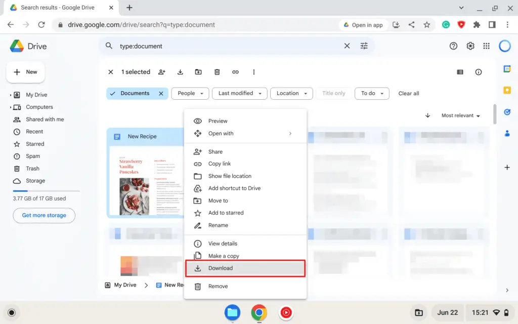 How to Save Google Docs to a Chromebook - Vegadocs