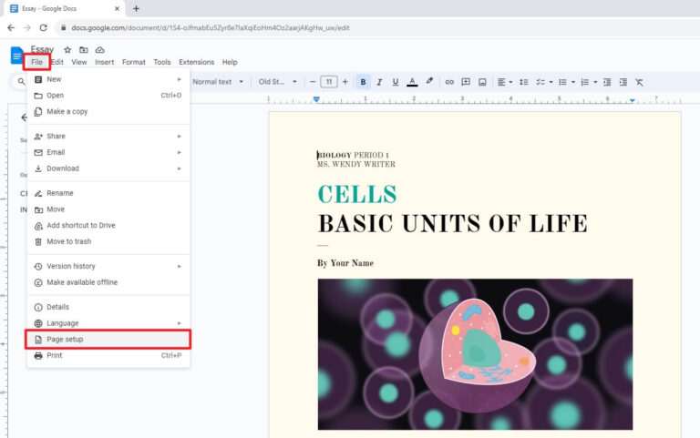 How to Remove Background Color in Google Docs - Vegadocs