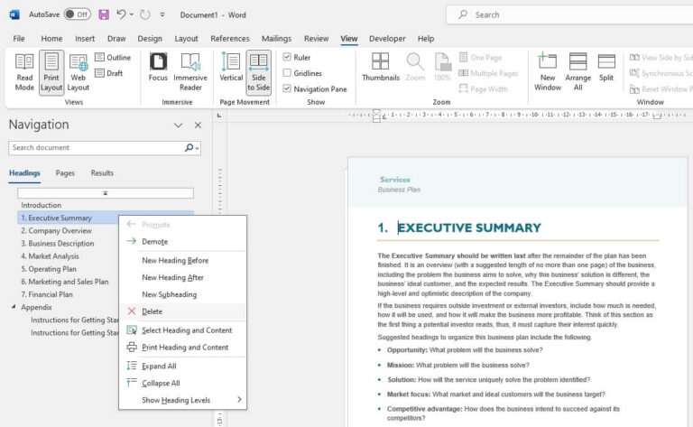 How to Delete a Page in Microsoft Word - Vegadocs