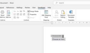 How to Edit a Drop-Down List in Microsoft Word - Vegadocs