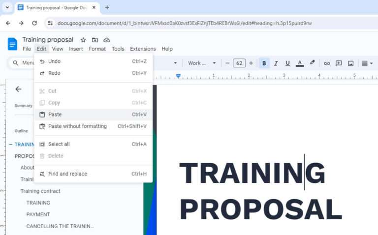How to Paste in Google Docs with Formatting - Vegadocs