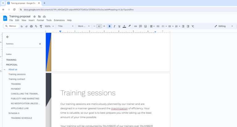How to Move a Page in Google Docs - Vegadocs