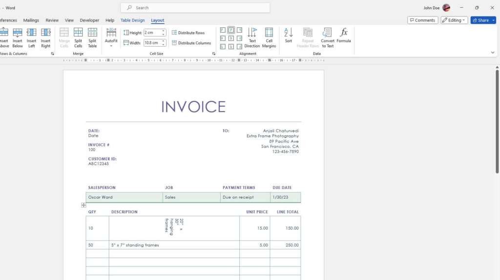 How To Create Vertical Text In A Microsoft Word Table Vegadocs
