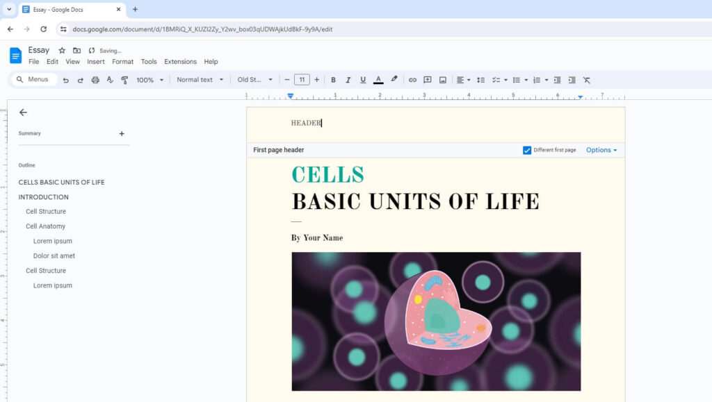 Microsoft Word Vegadocs