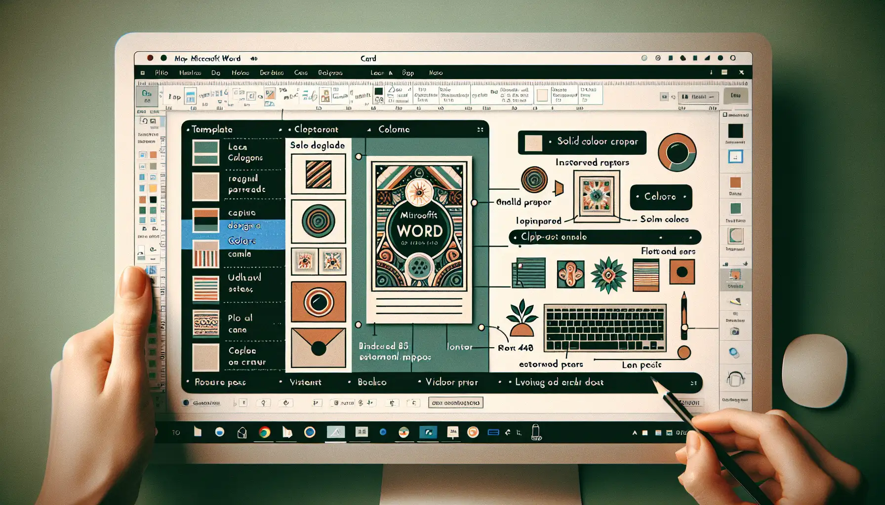 How To Make a Card on Microsoft Word - Vegadocs