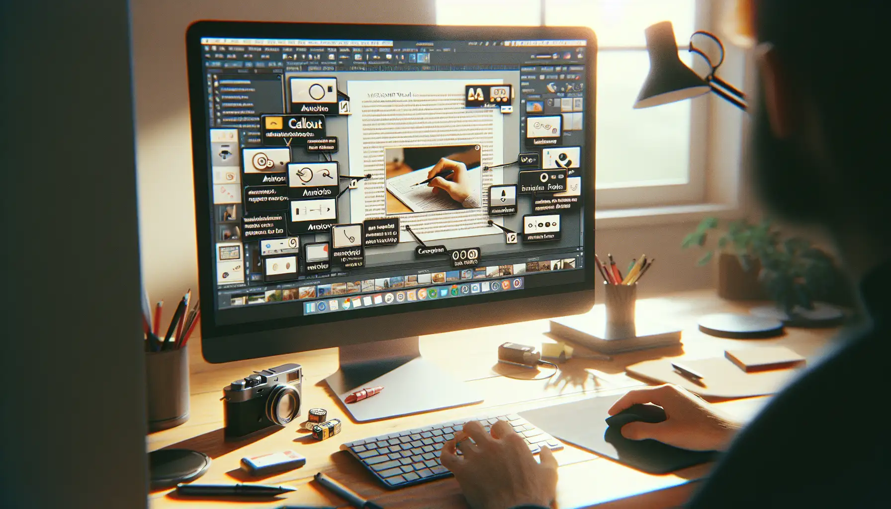 How to Annotating an Image in Microsoft Word - Vegadocs