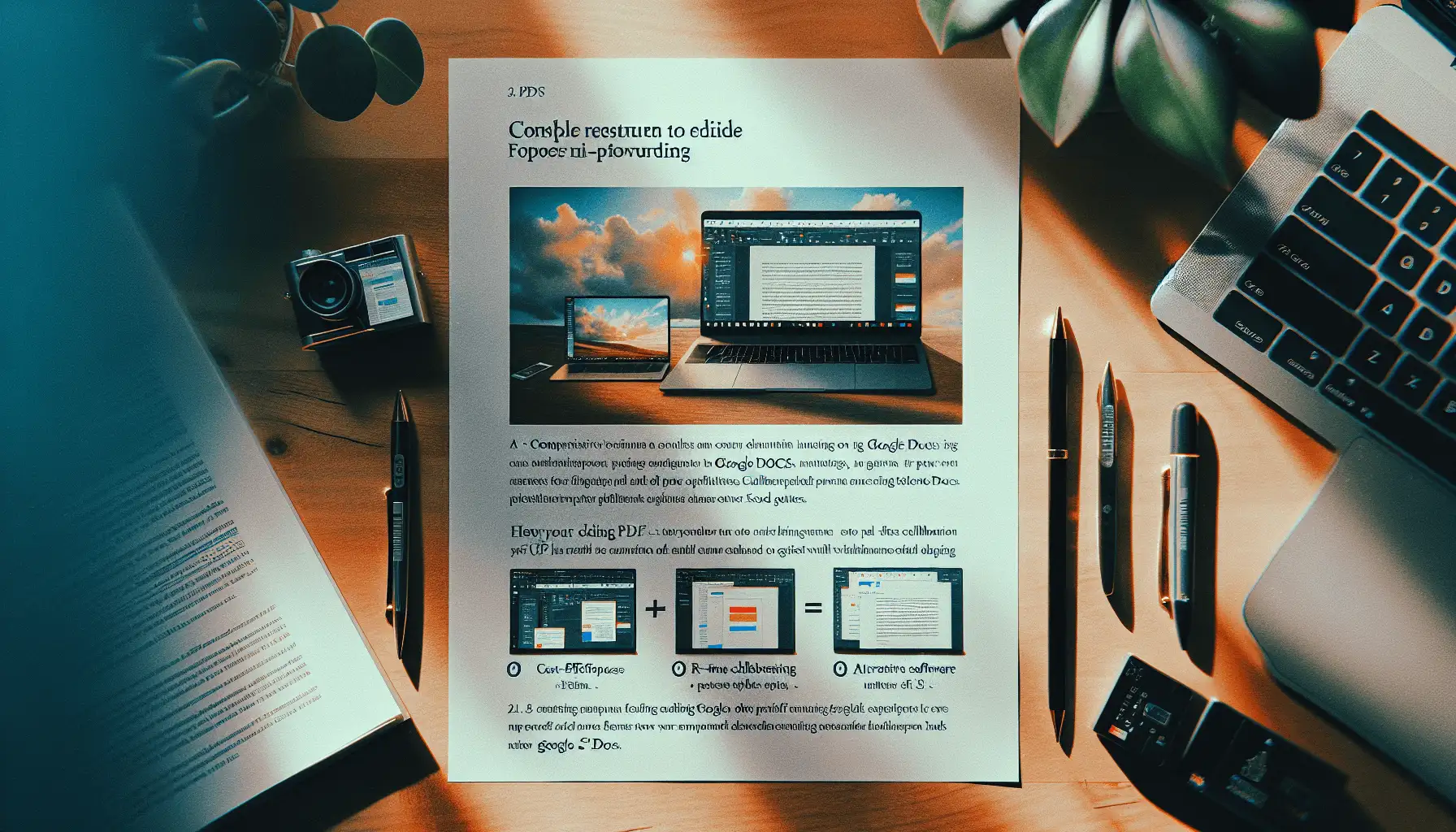 How to Edit a PDF in Google Docs - Vegadocs