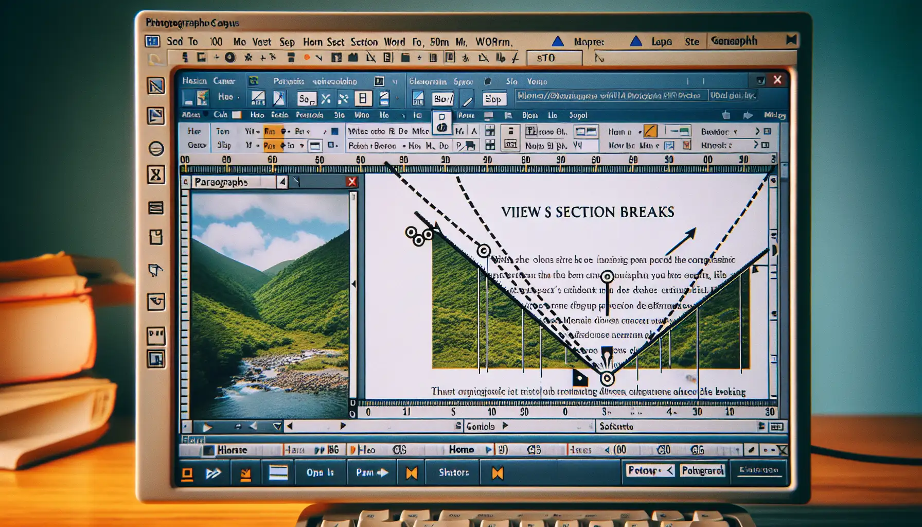 How to View Section Break in Microsoft Word - Vegadocs