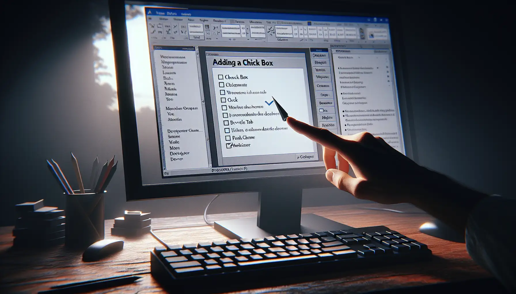 Insert a Check Box in Microsoft Word - Vegadocs