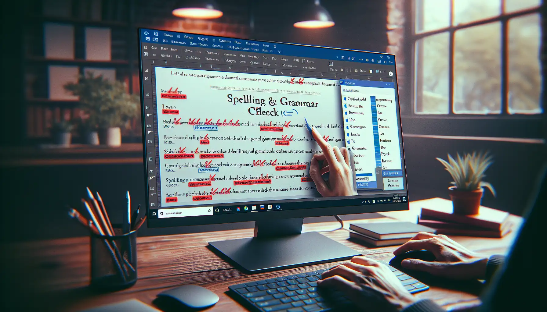 Spelling and Grammar Quick Check in Microsoft Word - Vegadocs
